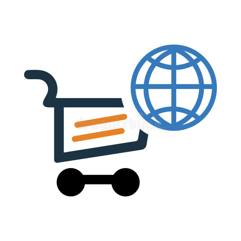 Cart, Computer, Shopping, Online, Internet, Online Cart Icon Stock ...