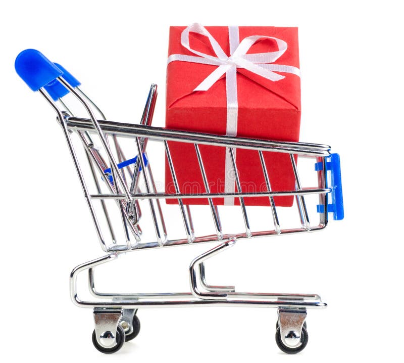 Shopping cart stock image. Image of isolated, carrying - 18233007
