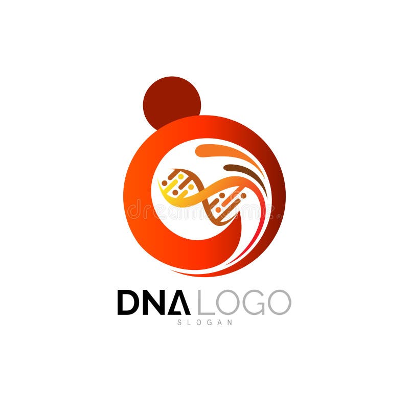 DNA Logo, Icon of Life, Tree and Human,medical Icon Stock Vector ...