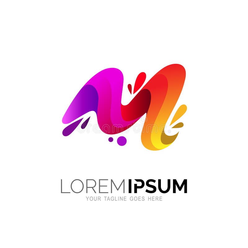 Letter M Logo Wallpaper