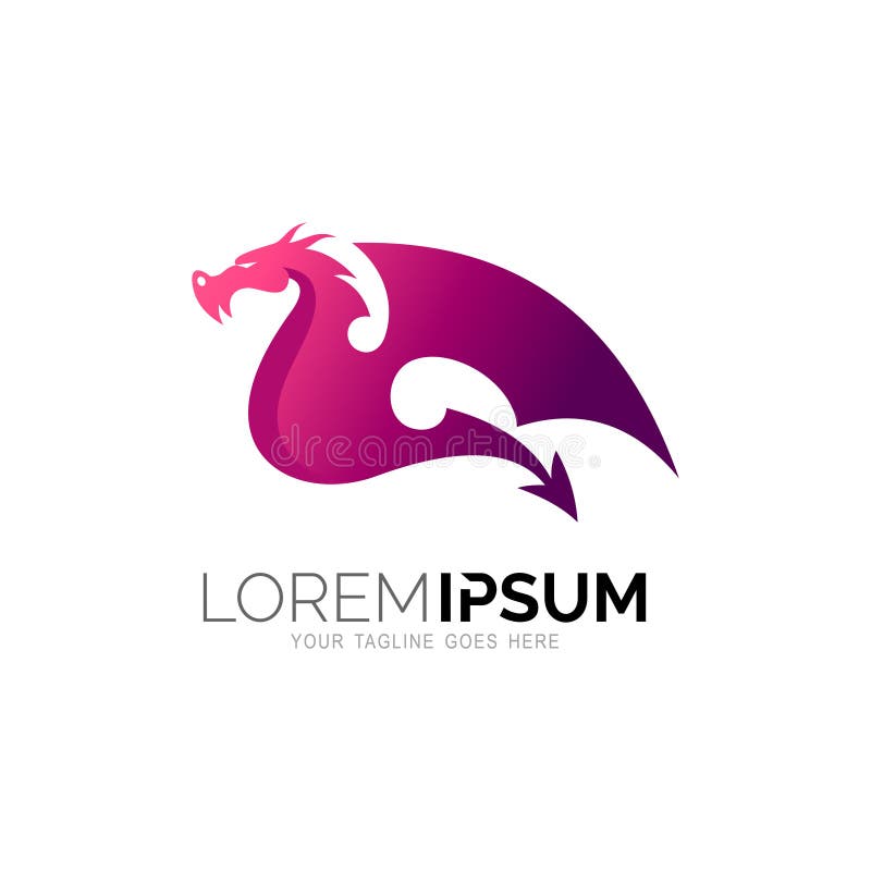 Purple Dragon Logo Stock Illustrations – 419 Purple Dragon Logo Stock ...