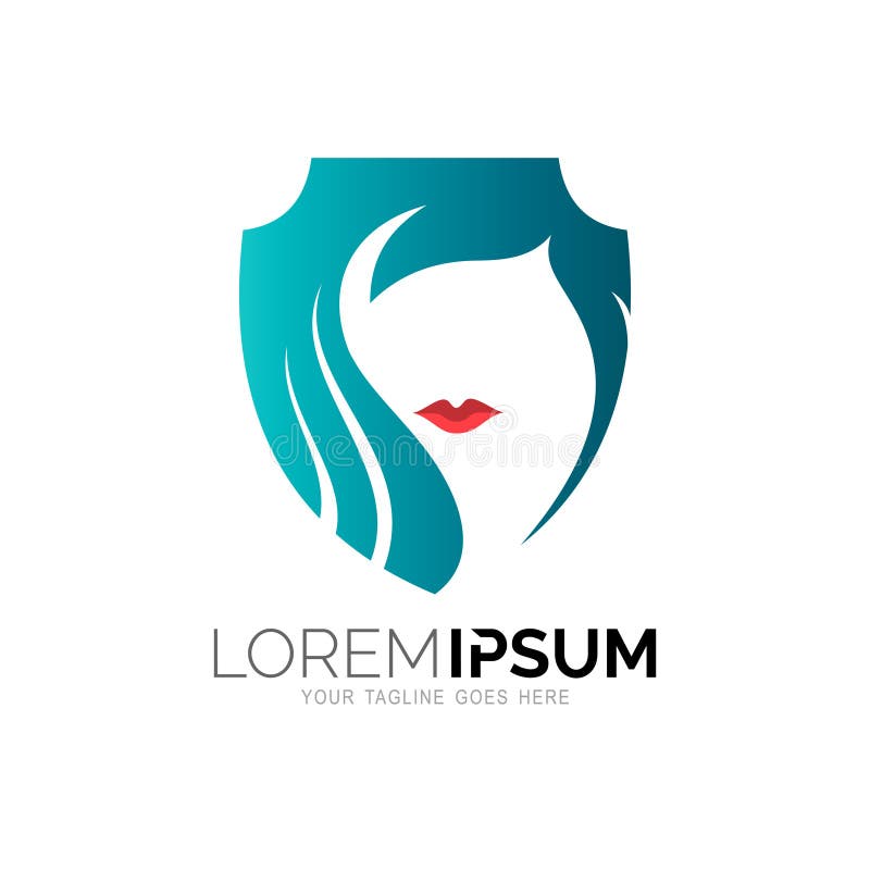 Female Logo Shield Stock Illustrations – 637 Female Logo Shield Stock ...