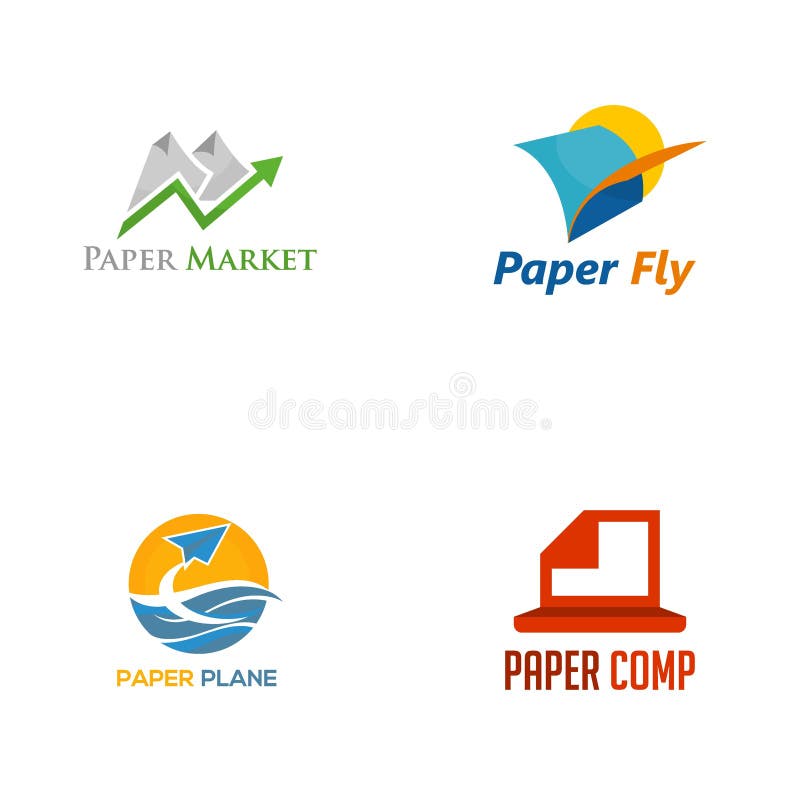 Carta Creativa Logo Vector Art Logo Illustrazione di Stock ...