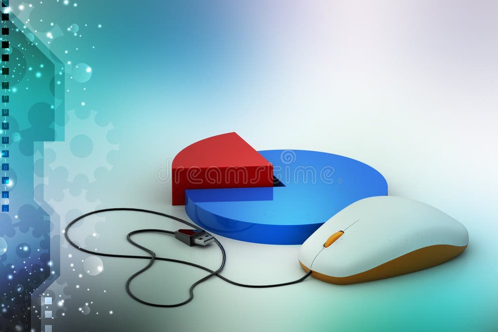 Carta De Torta Que Conecta Com a Seta Ilustração Stock - Ilustração de ...