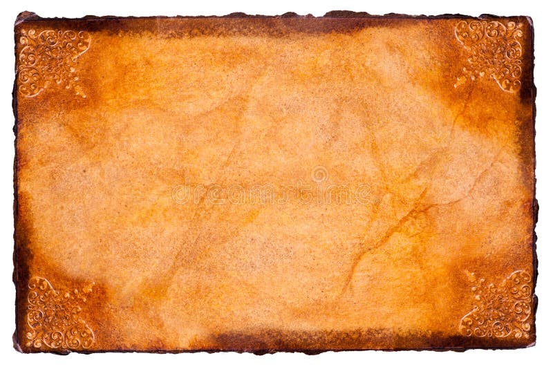 Carta pergamena immagine stock. Immagine di giallastro - 27179749