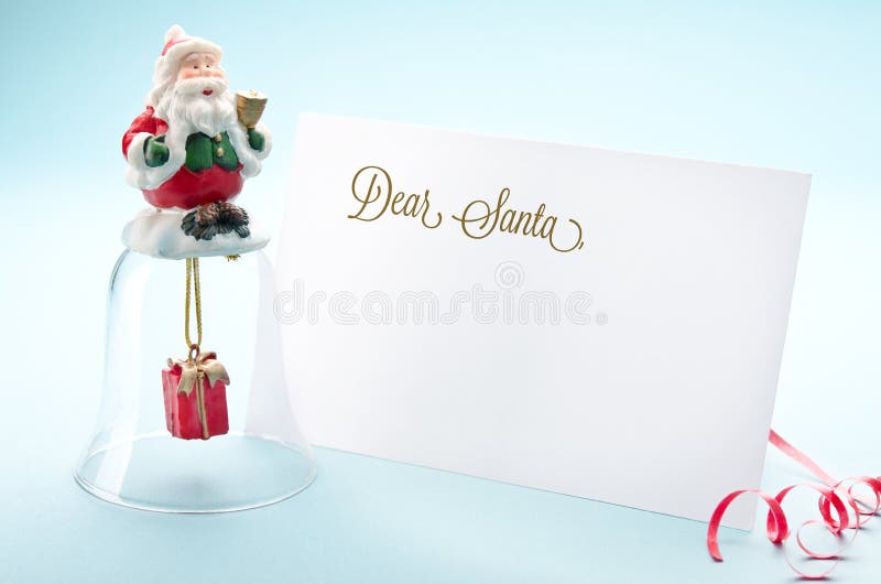 Carta a Santa foto de archivo. Imagen de decorativo, navidad - 27670748