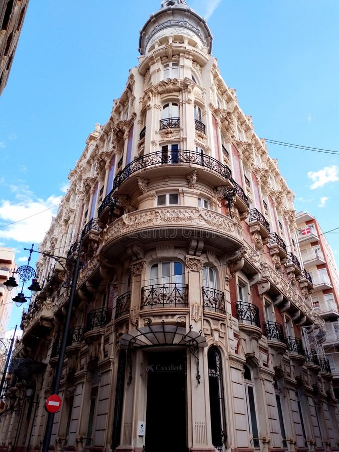 Cartagena Spain. Edificios Principales Centro De La Ciudad Foto editorial - Imagen de edificios ...
