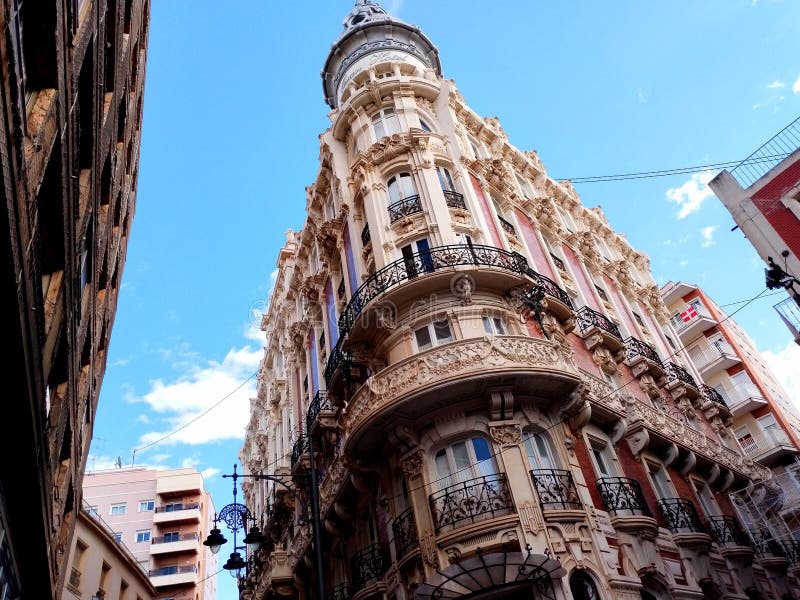 Cartagena Spain. Edificios Principales Centro De La Ciudad Imagen de archivo editorial - Imagen ...