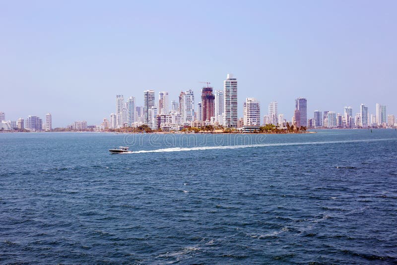 Cartagine (Colombia) Vista Dal Mare Fotografia Stock - Immagine di ...
