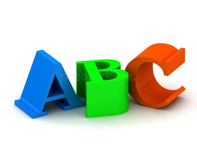 Letras De Abc Ilustraciones Stock, Vectores, Y Clipart – (124,595 ...