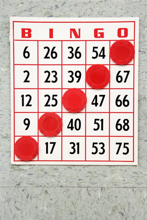 Carte De Gain De Bingo-test. Photo stock - Image du numéro, maison: 2044424
