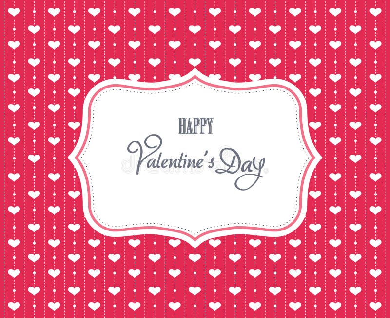 Saint-Valentin douce illustration de vecteur. Illustration du beau ...