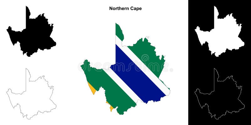 Carte du cap nord illustration de vecteur. Illustration du tourisme ...