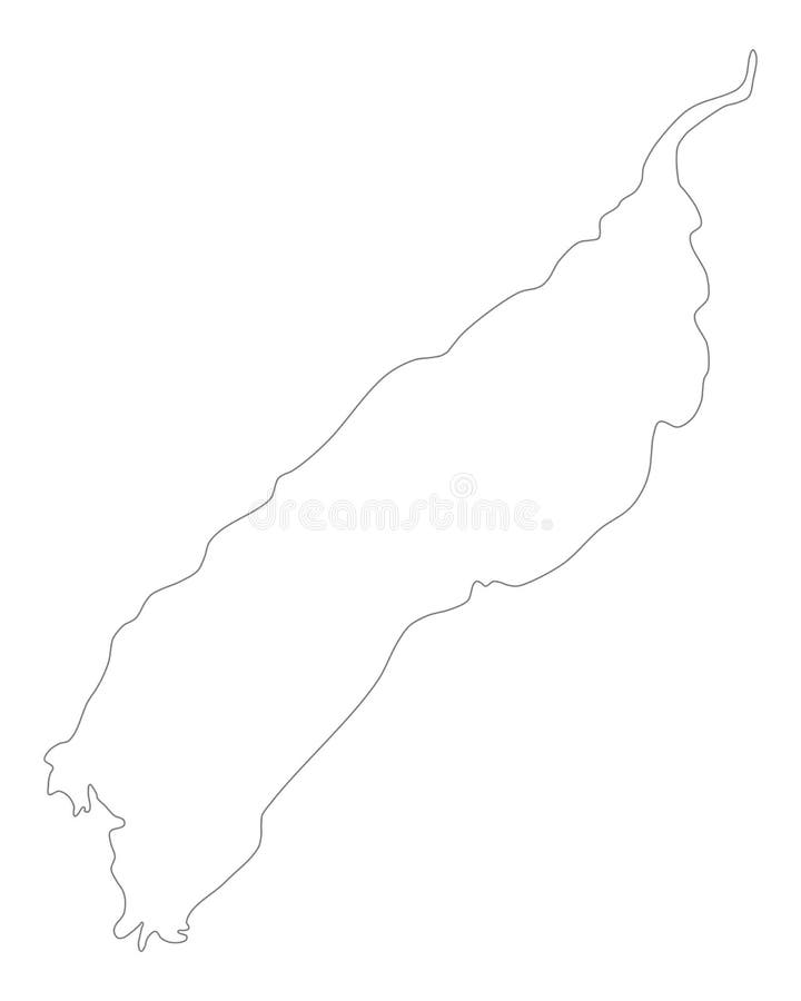 Carte du Lac Albert illustration de vecteur. Illustration du isolement ...