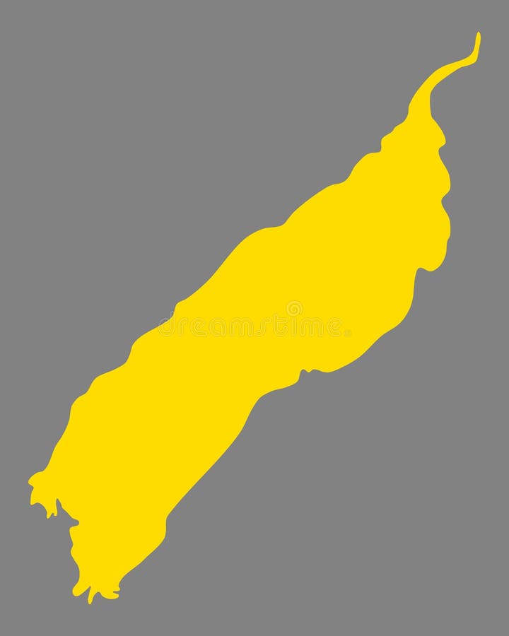 Carte du Lac Albert illustration de vecteur. Illustration du fond ...