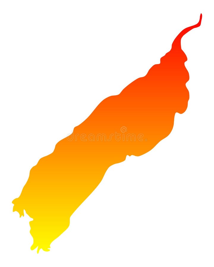 Carte du Lac Albert illustration de vecteur. Illustration du course ...