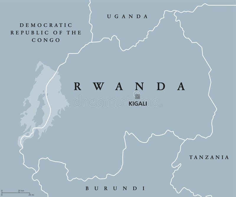 Carte du Rwanda illustration de vecteur. Illustration du nation - 2453443