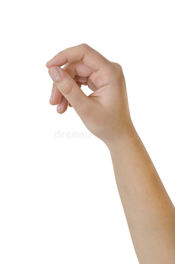 Carte Virtuelle De Prise De Main D'isolement Photo stock - Image du ...