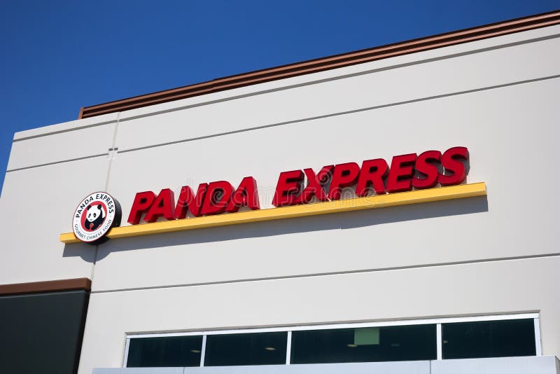 Cartel Del Restaurante Panda Express Fotografía editorial - Imagen de ...