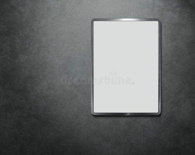 Valla Publicitaria En Blanco Foto de archivo - Imagen de metal, foto ...