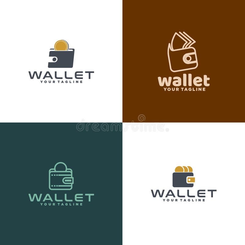 Cartera Creativa Logo Design Vector Art Logo Stock de ilustración ...