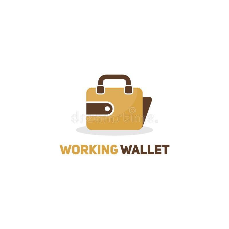 Cartera Creativa Logo Design Vector Art Logo Stock de ilustración ...