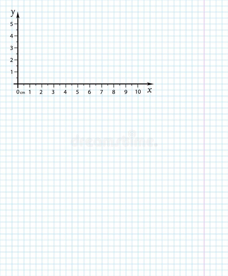 Cartesian Coordinate System. Vector Illustration Stock Vector ...