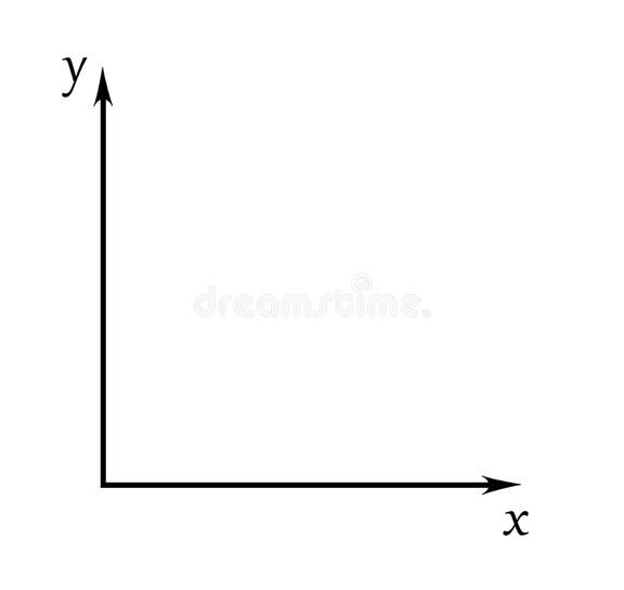 Cartesian Coordinate System. Vector Illustration Stock Vector ...
