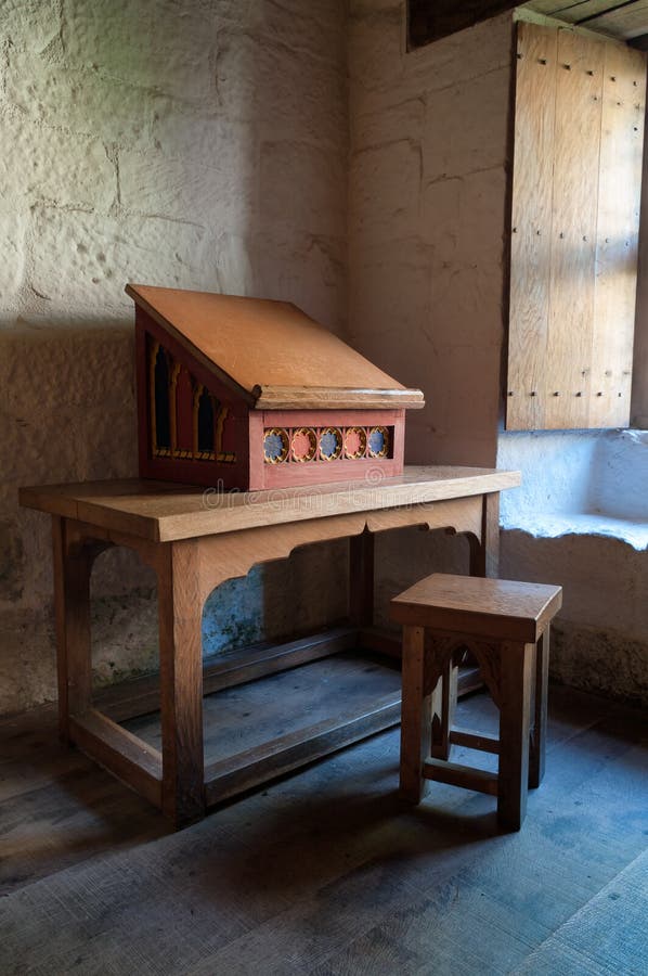Carthusian Monk s Cell stock image. Image of desk, temple - 75149225