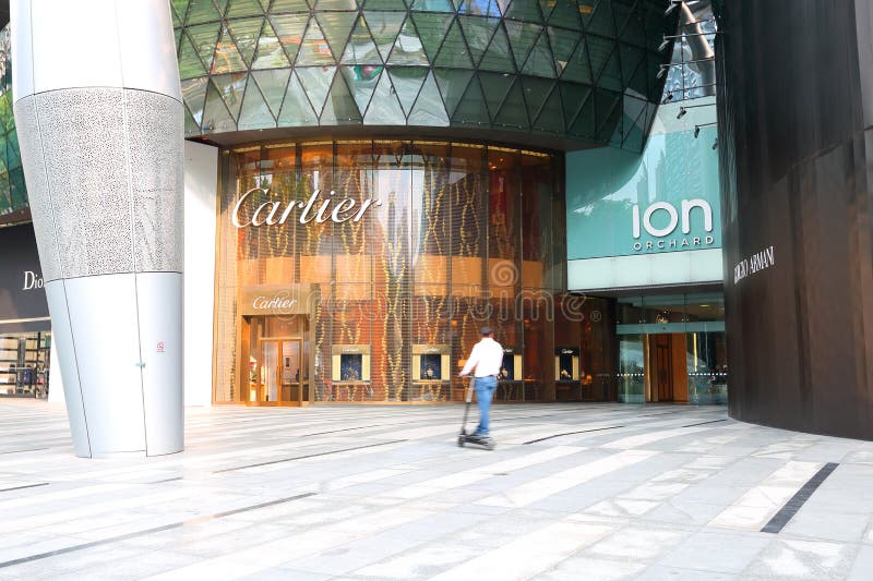 Cartier Store at Orchard Ion Editorial Stock Photo - Image of orchard ...