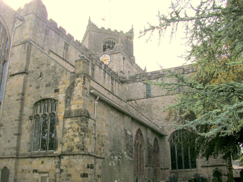 Cartmel Priory. stock photo. Image of view, monks, abbey - 78341078