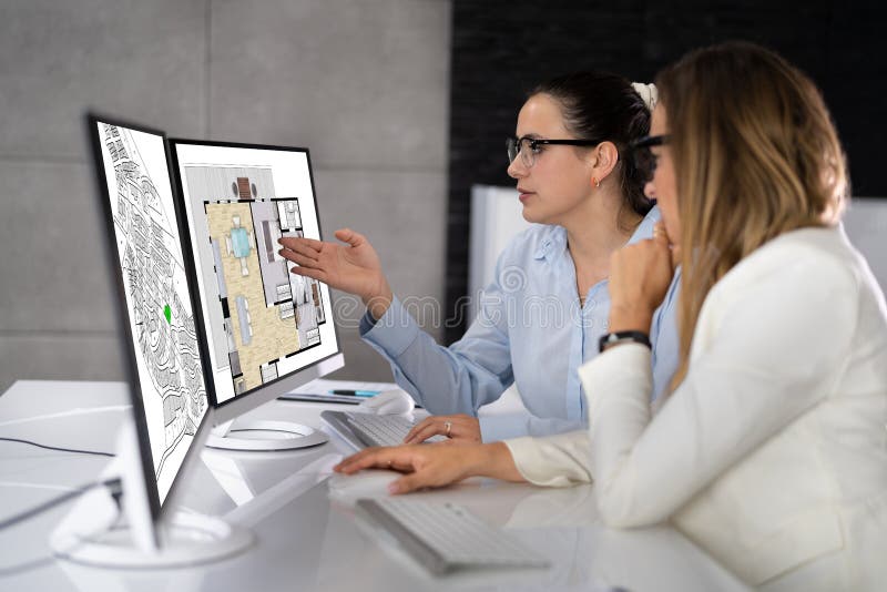 Cartographer Land Map Plot stock image. Image of multiple - 253076557