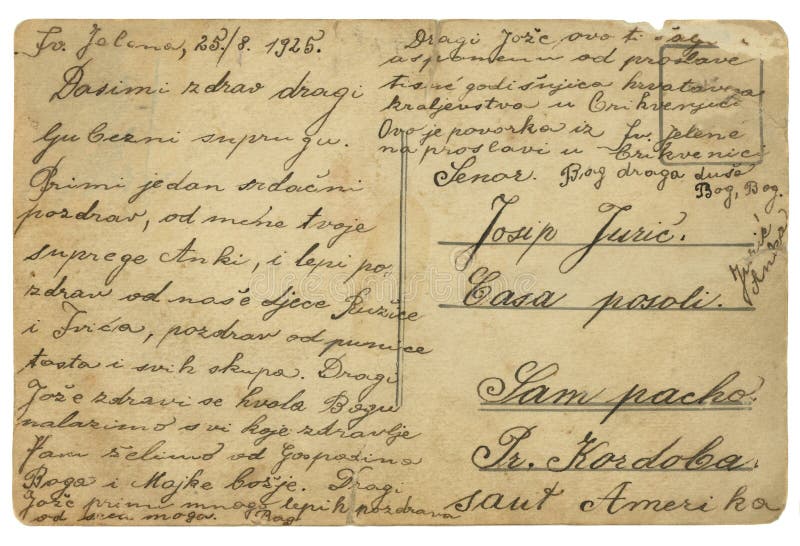 Cartolina fotografia stock. Immagine di nostalgico, isolato - 4105088