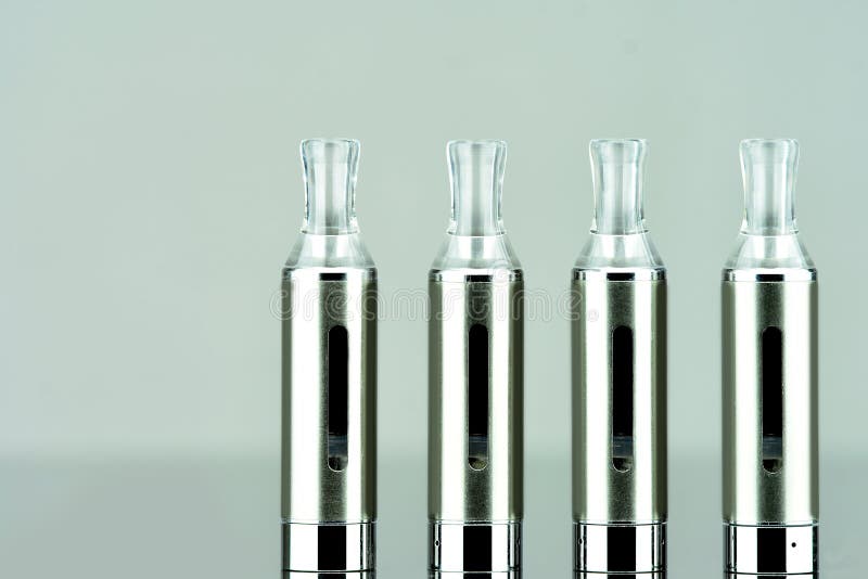 Cartomizer Top in Plastic Closeup Stock Image - Image of personal ...