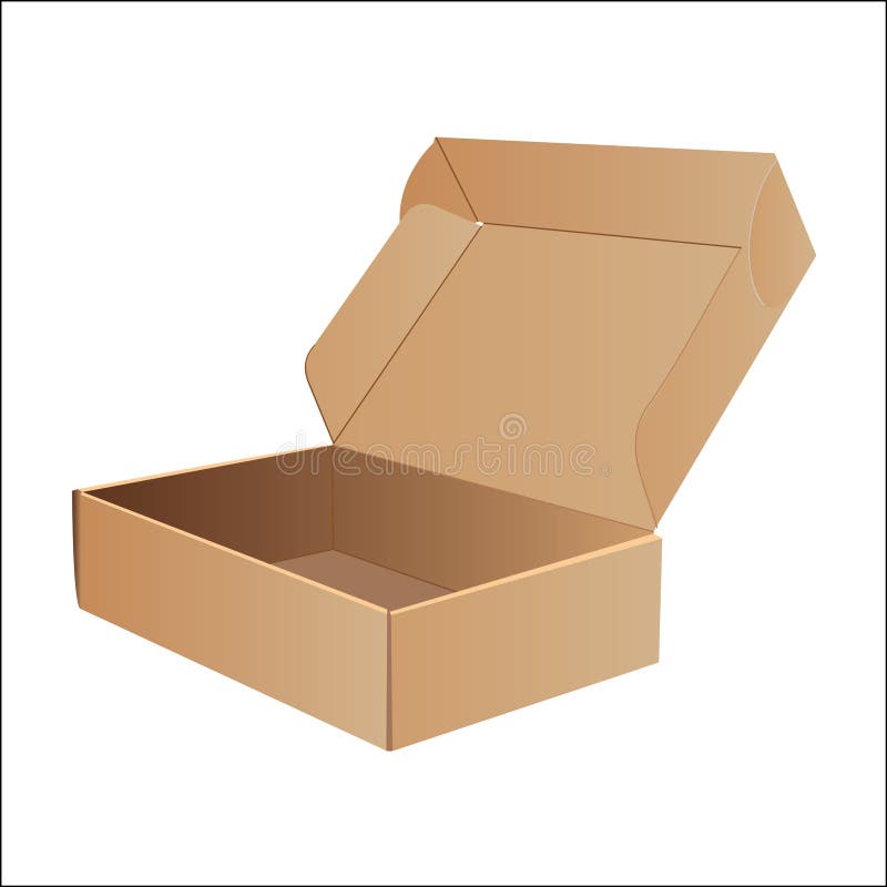 Carton Box Graphic stock illustration. Illustration of file - 197997142