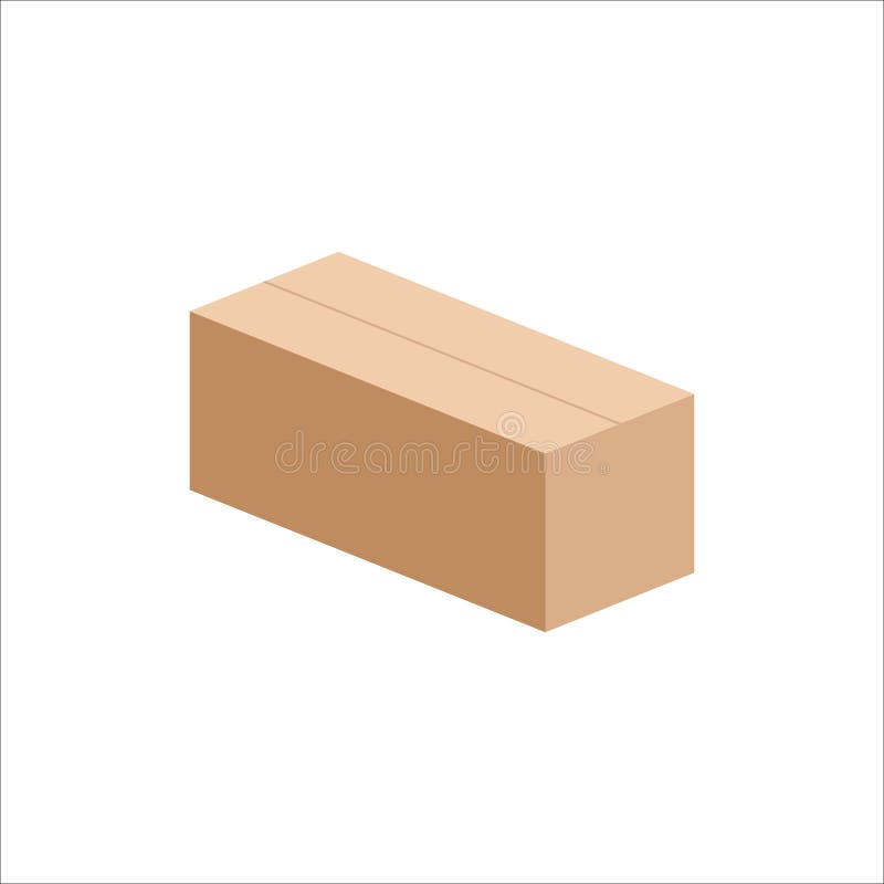 Carton Box Icon , Vector and Illustration Stock Vector - Illustration ...