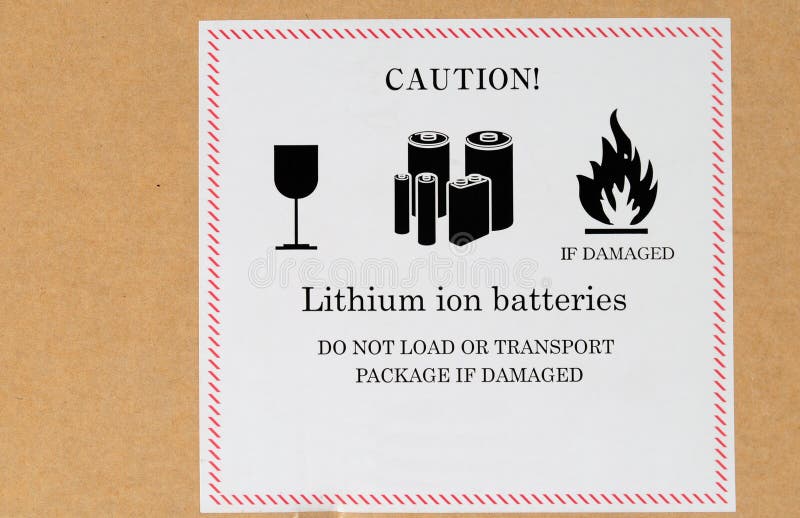 Carton box label. stock photo. Image of handling, sticker - 12785654