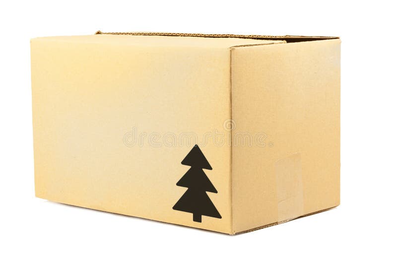 Carton box stock image. Image of decoration, celebration - 80686019