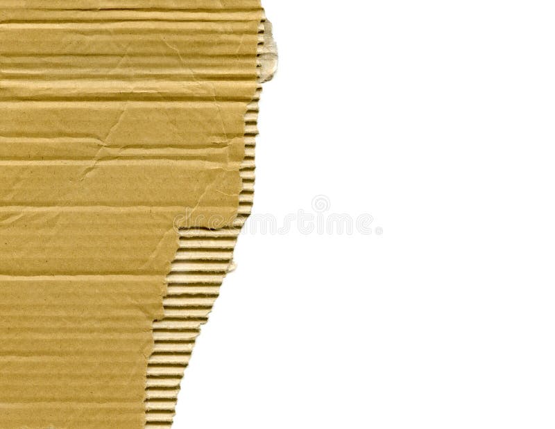 Carton déchiré photo stock. Image du feuille, papier - 28807256