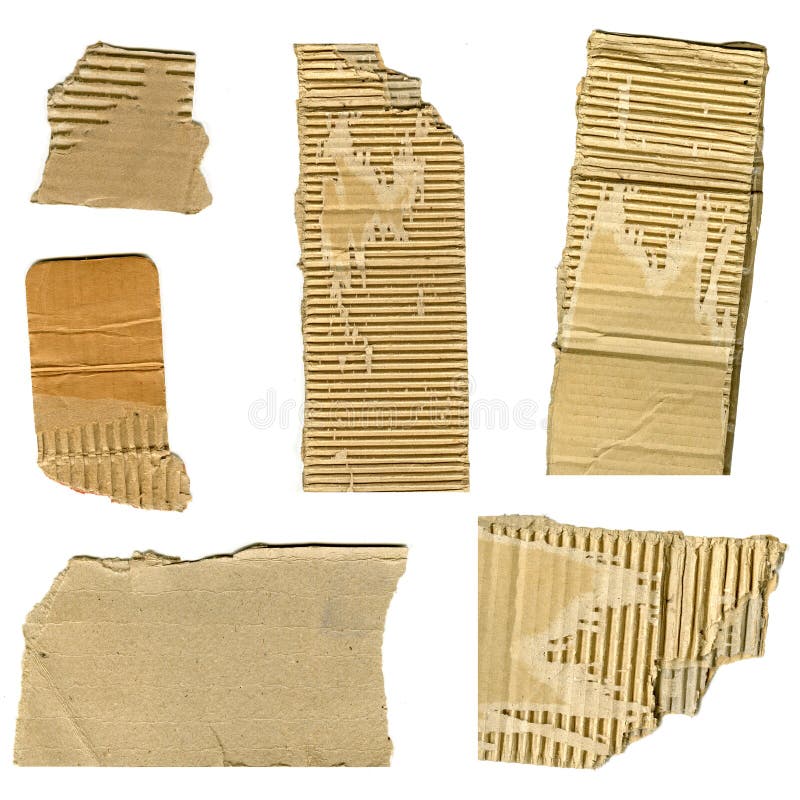 Carton déchiré image stock. Image du côtelé, étiquette - 36870713