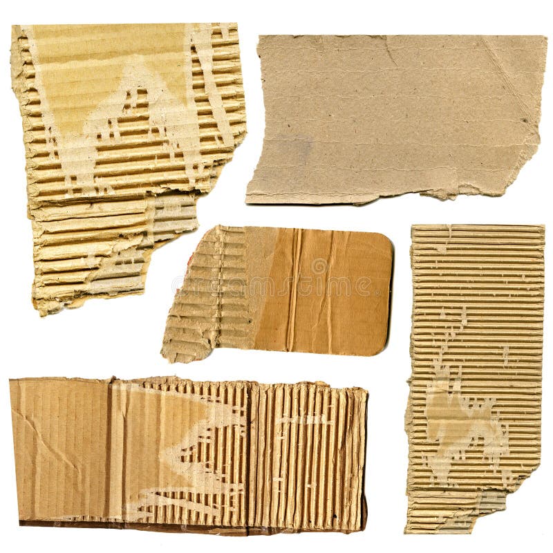 Carton déchiré image stock. Image du côtelé, étiquette - 36870713