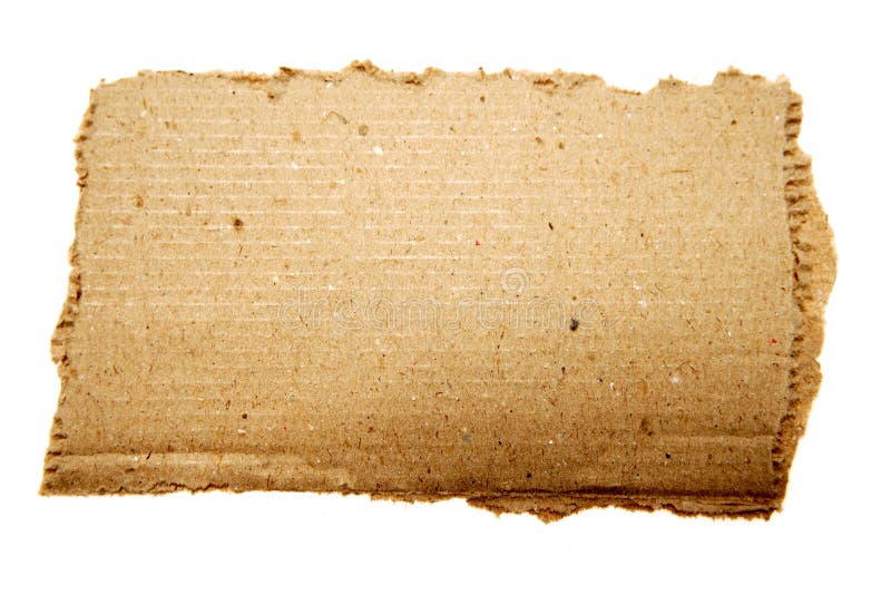 Carton déchiré image stock. Image du âgé, brun, ondulé - 3139655
