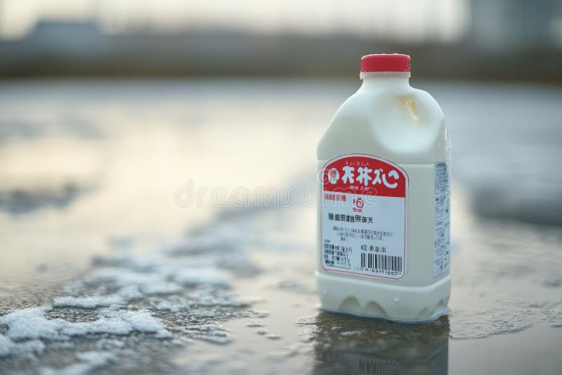 A Carton of Milk with an Expiration Date Label, Modern and Relatable ...