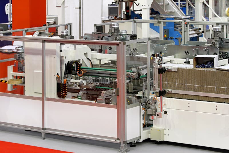 Jar packaging line stock photo. Image of machine, production - 21079792