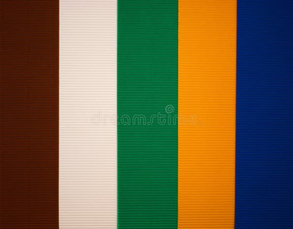 Cartone colorato immagine stock. Immagine di verde, cartone - 14268537