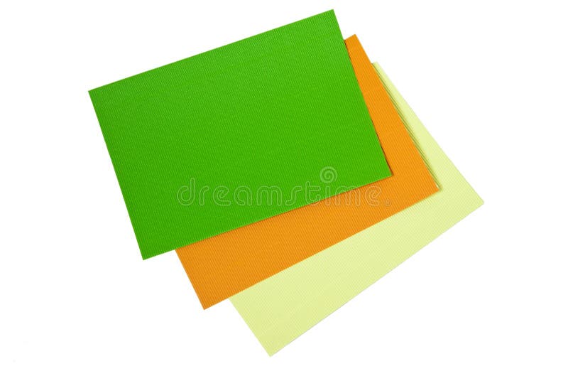 Cartone ondulato colorato fotografia stock. Immagine di fogli - 46120986