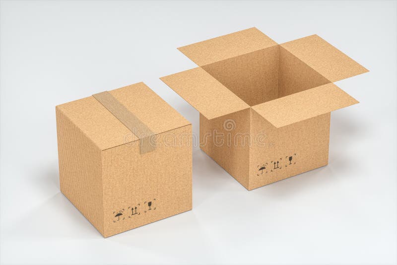 Empty Cartons Stock Illustrations – 272 Empty Cartons Stock ...