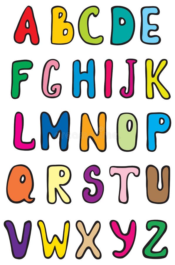 Cartoon ABC stock vector. Illustration of education, school - 21085768