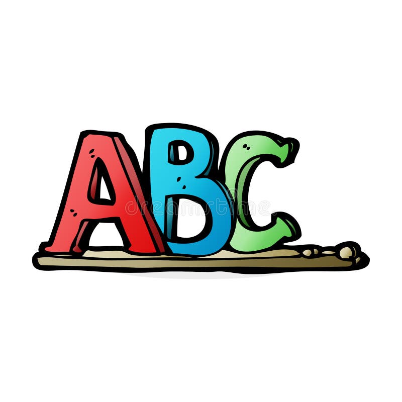 Cartoon ABC Letters Picture. Image: 258139736
