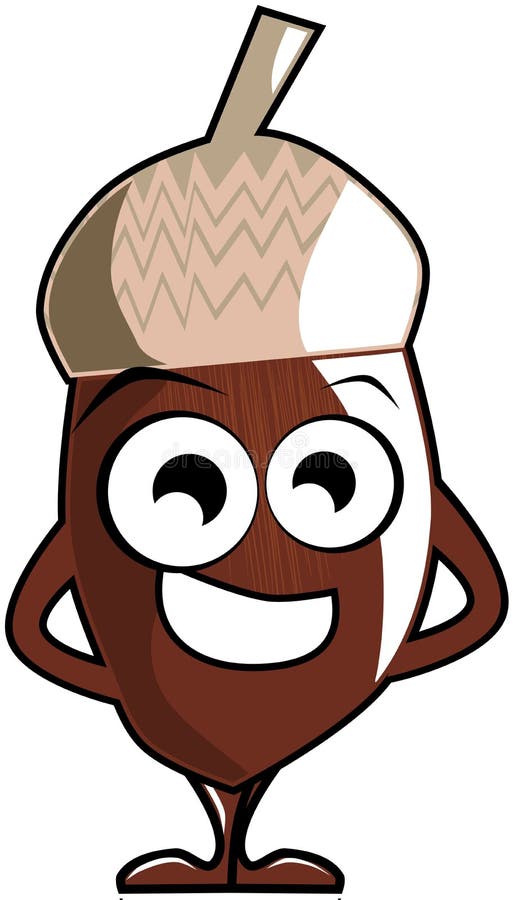 Cartoon Acorn